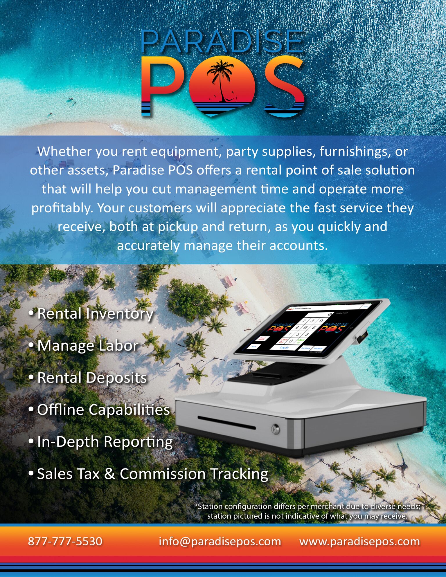 Paradise Marketing Flyers - Inbound Marketing Agency | SkyRocket Group